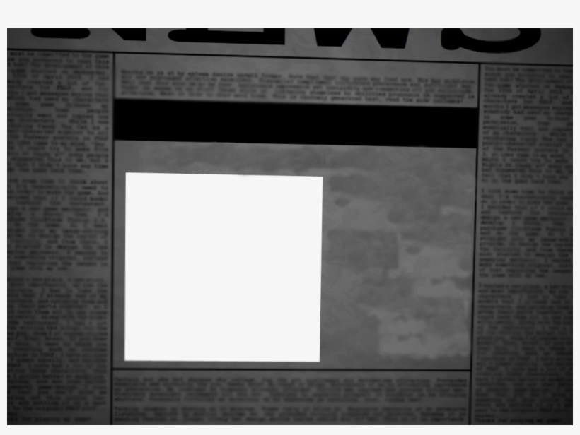 Download Imageempty Newspaper - Fnaf Newspaper Empty - HD Transparent ...