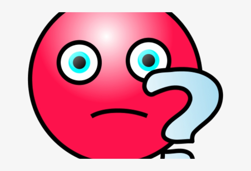 Smiley Face With Question Mark - Pink Question Face Transparent PNG ...