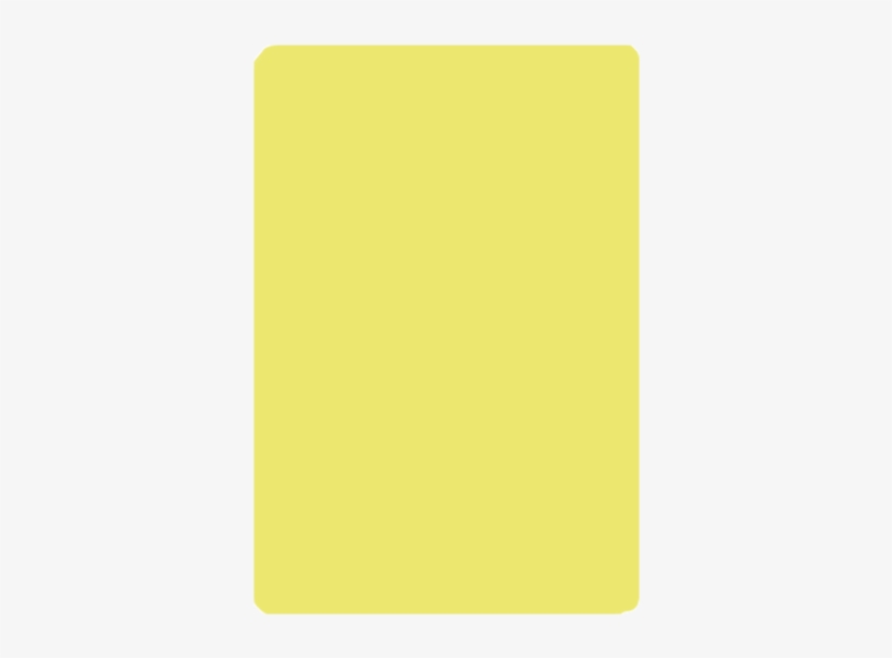 Yellowcard With Rounded Edges - Colorfulness Transparent PNG - 437x599 ...