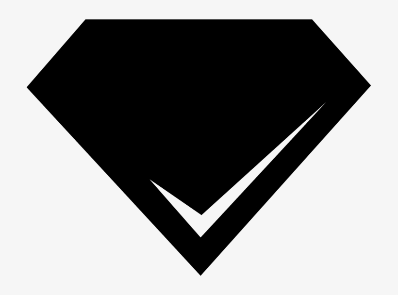 Diamond Shape In Geometry Silhouette Drawing, 48% OFF