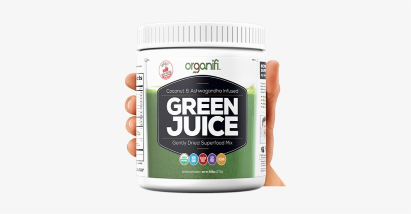 Organifi - Green Juice Super Food Supplement (270g) Transparent PNG ...