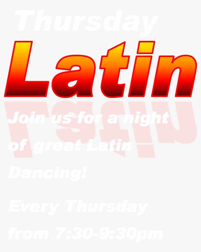 Thursday Latin Class - Graphic Design Transparent PNG - 792x1039 - Free ...
