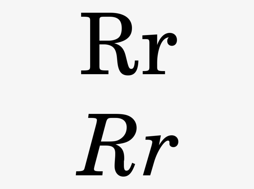 Alphabet Latin R - R Latin Transparent PNG - 435x600 - Free Download on ...