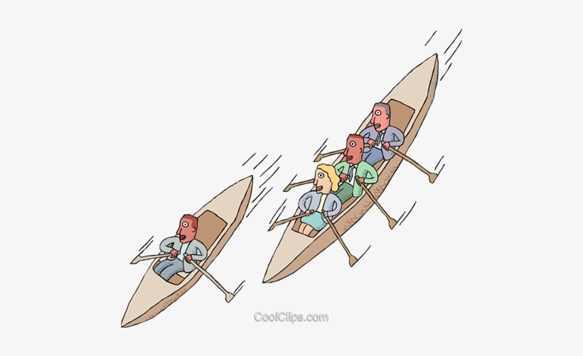 Rowing Race Vector