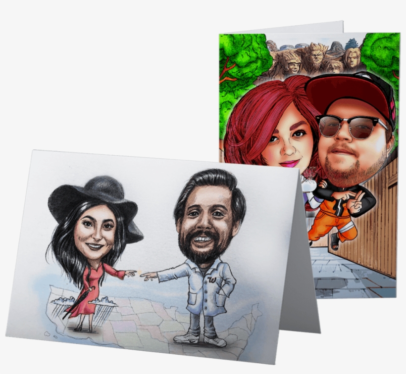 Personalized Hand Drawn Cards 💖 - Drawing Transparent PNG - 1200x1015 ...