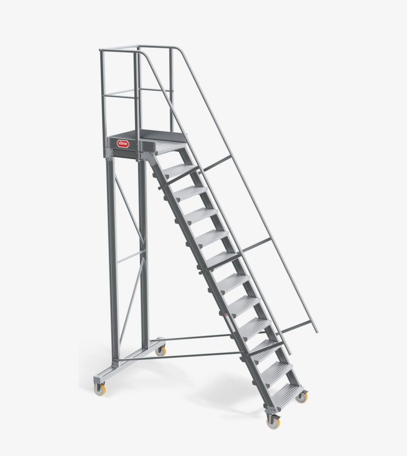 Escalera Industrial Con Ruedas