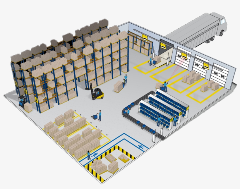 Almacen - Warehouse Zones Transparent PNG - 970x700 - Free Download on ...