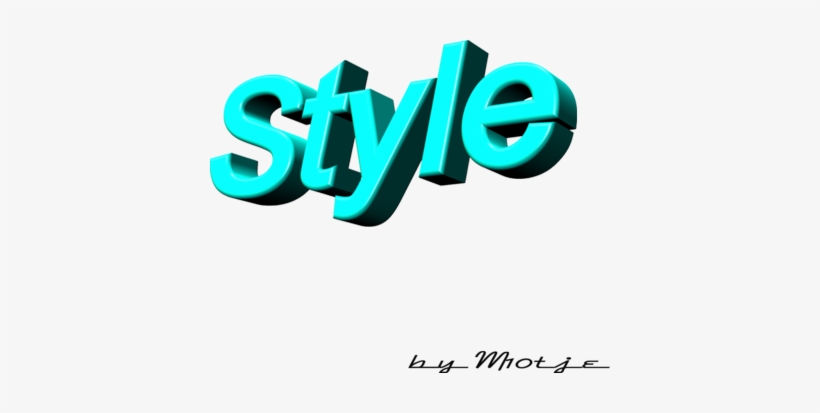 3d Text Logo Psd - New Style Png Text Transparent PNG - 400x333 - Free ...