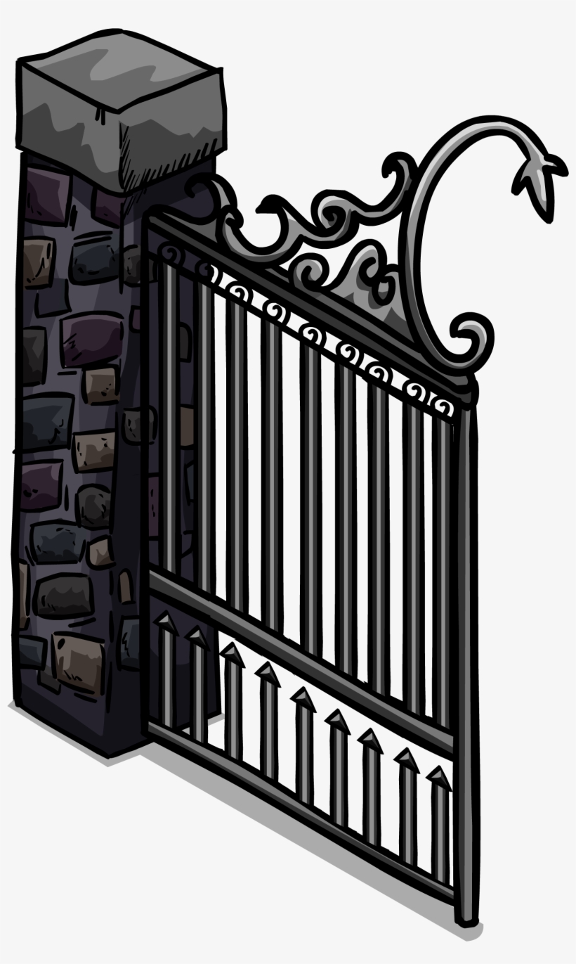Iron Gate Sprite 002 - Gate Sprite Transparent PNG - 1577x2561 - Free ...