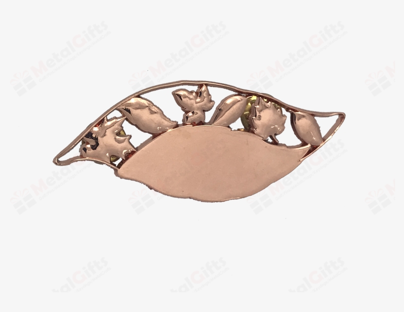 Metal Badge Rose Gold Lapel Pin Metal Pins - Lapel Pin Transparent PNG ...