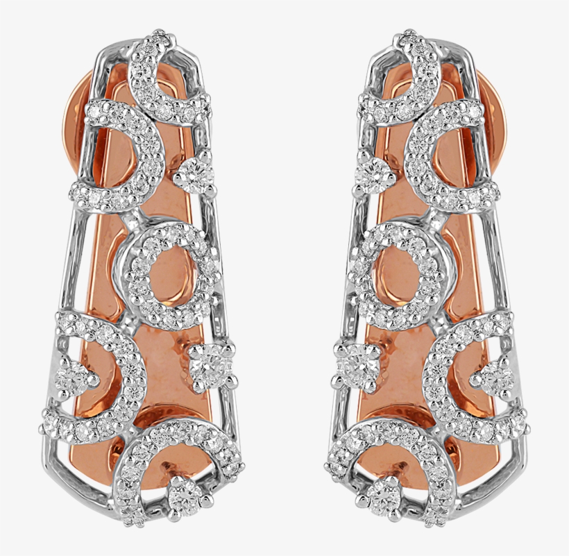 Orra Diamond Stud Earring - Orra Jewellery Transparent PNG - 1200x1000 ...