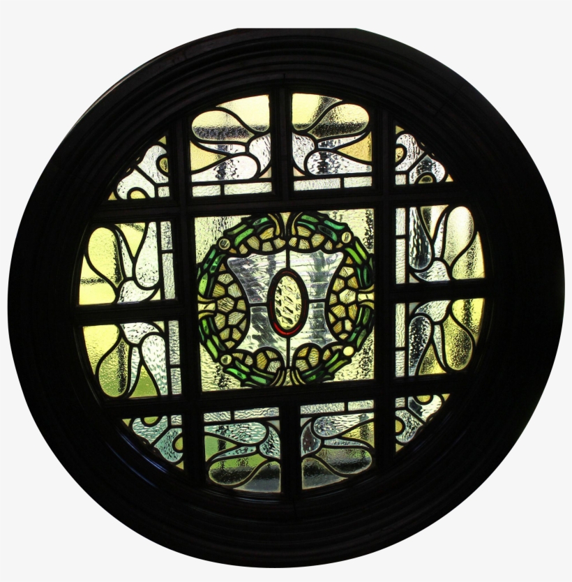 Antique Stained Glass Window - Stained Glass Transparent PNG ...