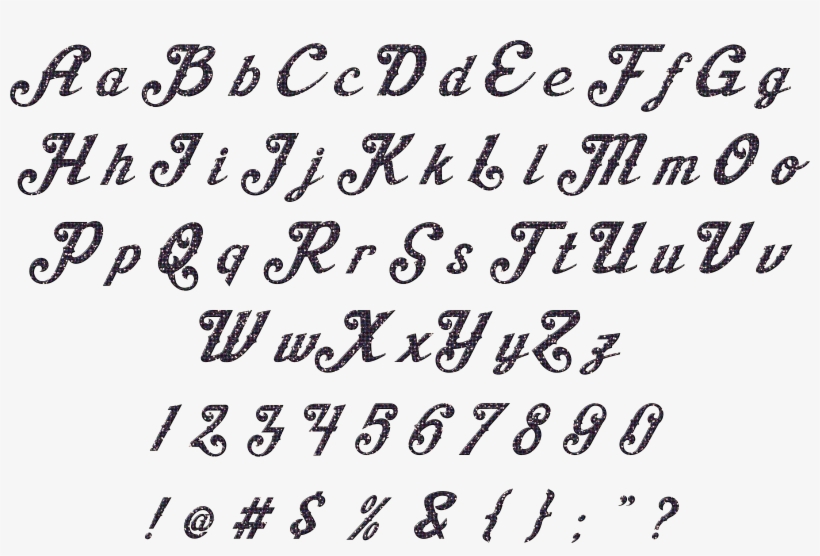 Font Lettering Alphabet Writing 1606948 Transparent PNG - 8400x6026 ...