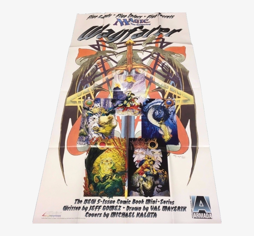Acclaim Comics Poster And Magic The Gathering Wayfarer - Magic The ...