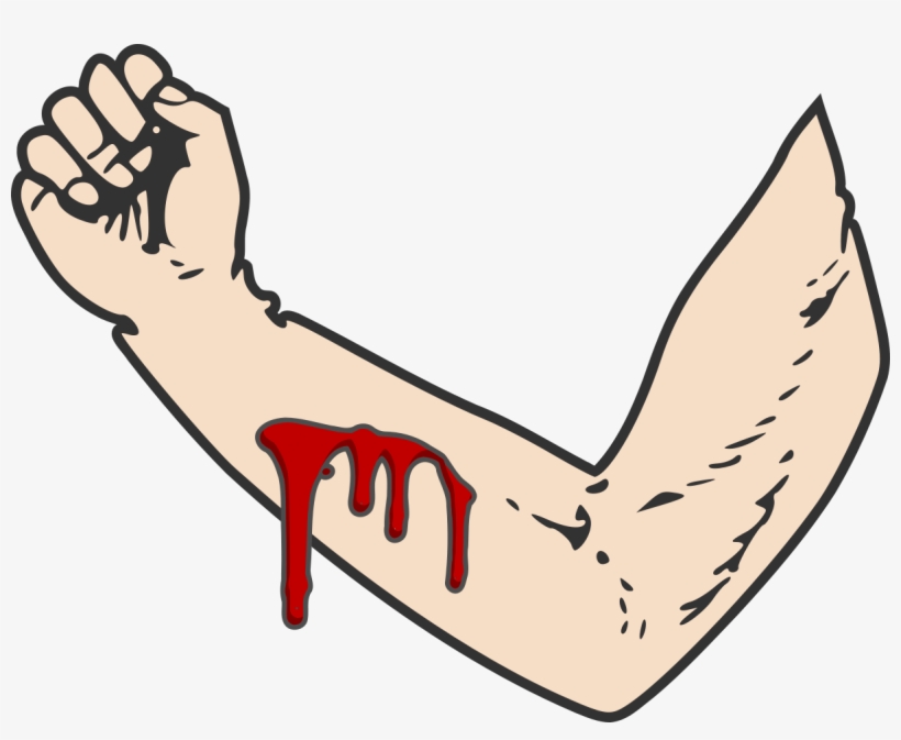 Bloody-arm - Arm Transparent PNG - 1203x929 - Free Download on NicePNG