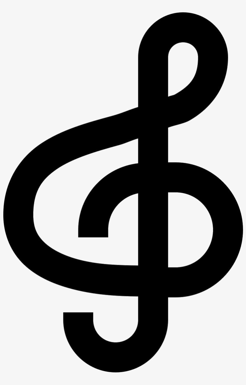 Clave De Sol Icon - Musical Note Transparent PNG - 1600x1600 - Free ...