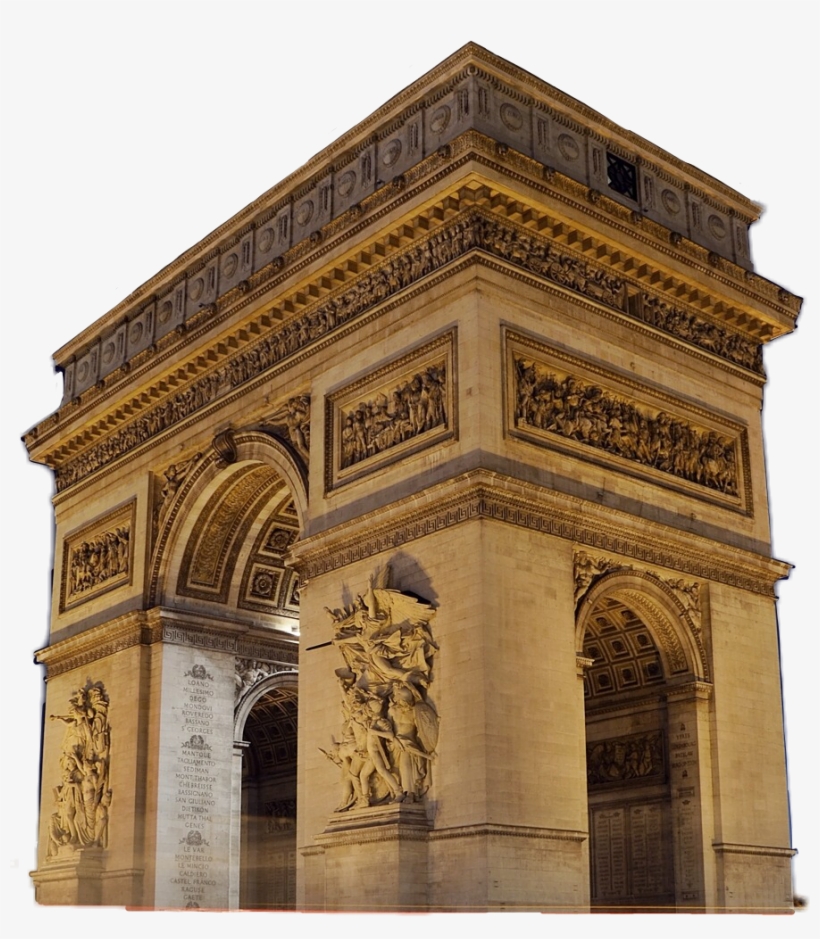 Download Arcdetriomphe Paris Sticker Freetoedit - Arc De Triomphe - HD ...
