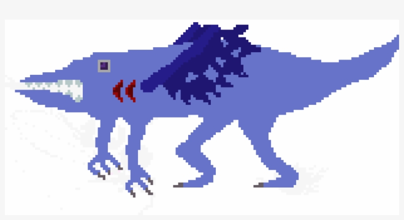 Sea Monster - Pixel Art Transparent PNG - 1570x780 - Free Download on ...