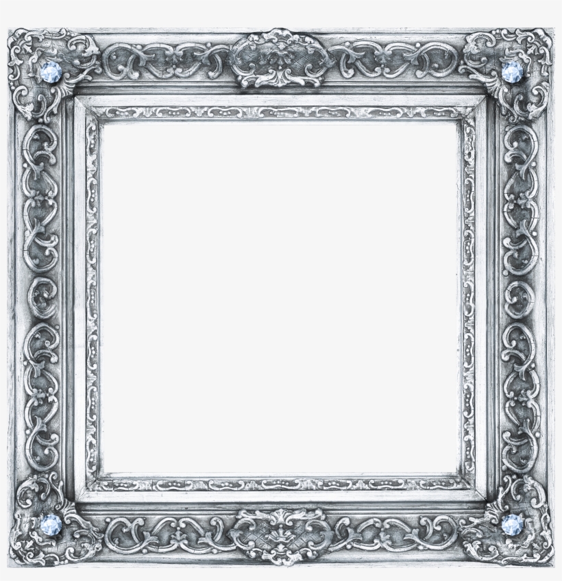 Antique Silver Picture Frame