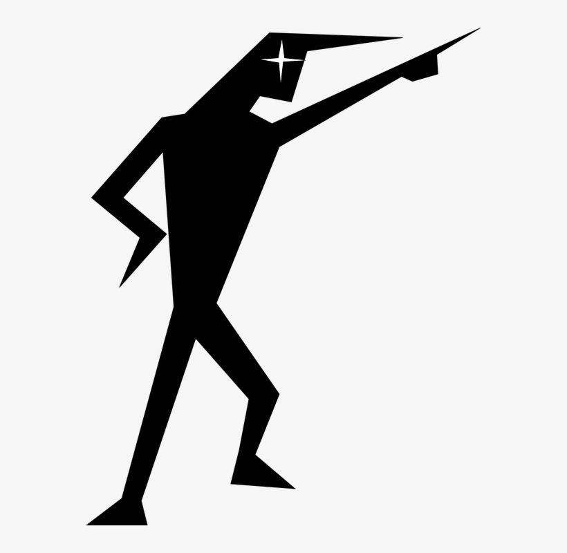 Free Vector Graphic - Stick Figure Pointing Transparent PNG - 570x720 ...