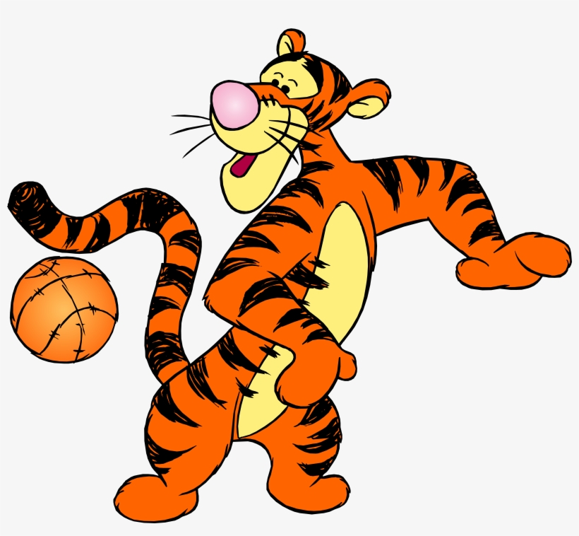 Winnie The Pooh Tigger With Ball Png Clip Art Transparent PNG ...