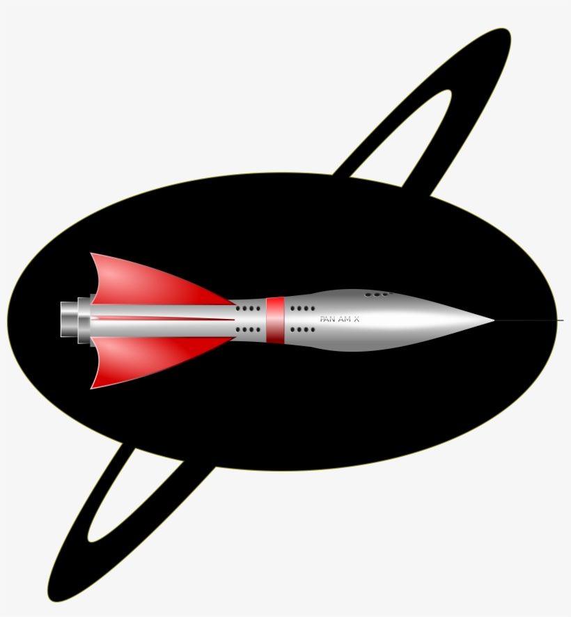 This Free Icons Png Design Of 1950's Rocket Ship Transparent PNG ...