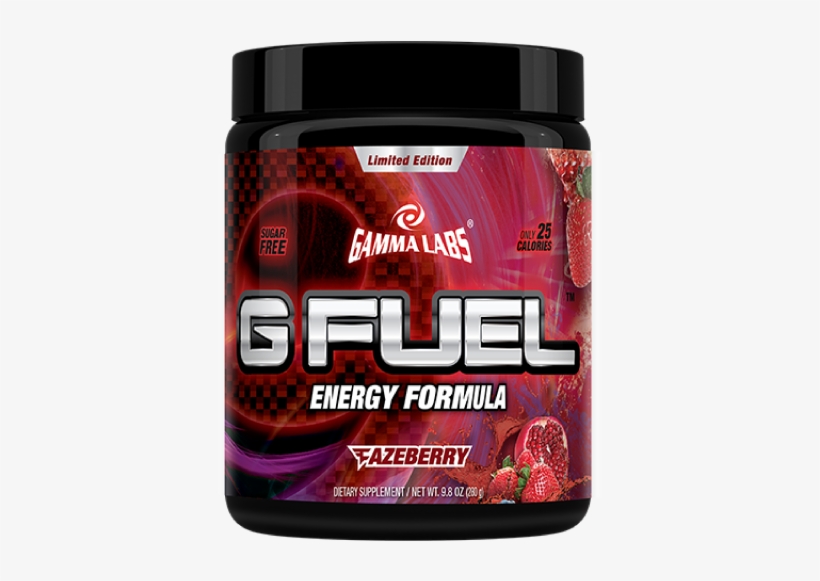 G Fuel Drink - Gamma Labs G Fuel, 40 Servings Transparent PNG - 500x500 ...