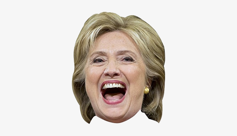 Hillary Clinton Png - Hillary Clinton Mask By Rapmasks 15 X 10 ...