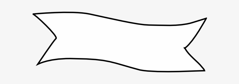 Ribbon Clipart Title - Ribbon Vector White Png Transparent PNG ...