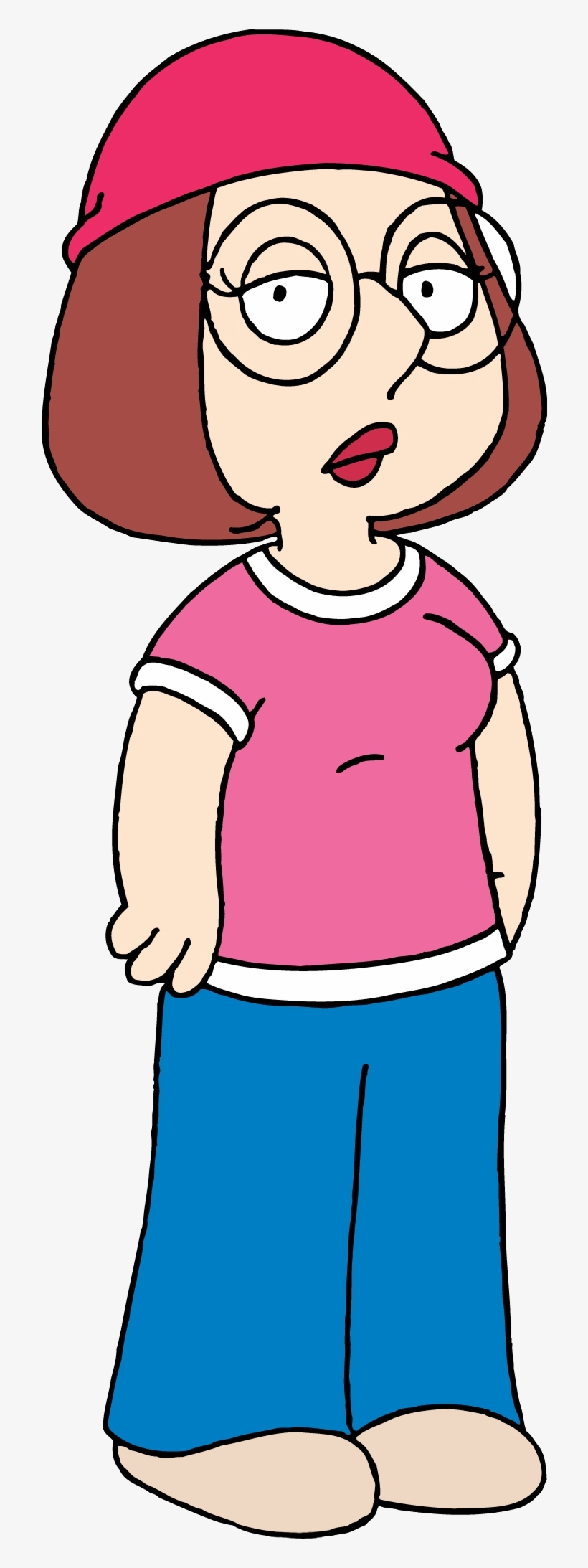 Com Message Board - Meg Without A Hat Transparent PNG - 900x2400 - Free ...