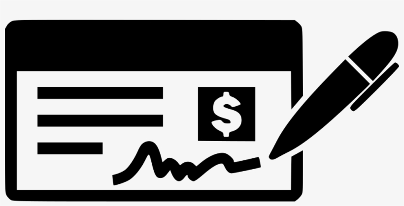 Cheque Comments - White Cheque Icon Png Transparent PNG - 980x454 ...
