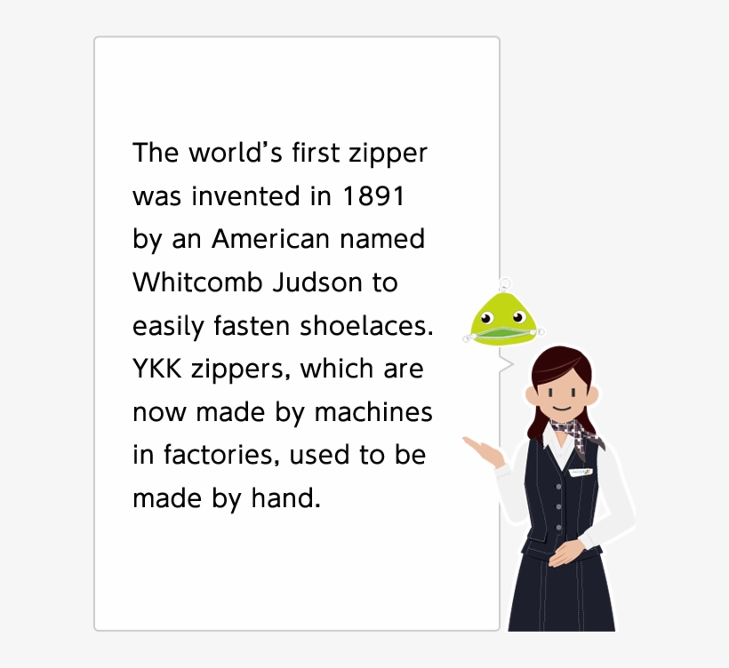 The World's First Zipper Was Invented In 1891 By An - Zipper ...