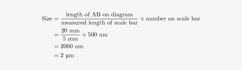 Scale Bar Is Approximately , Work Out The Length Ab - Number ...