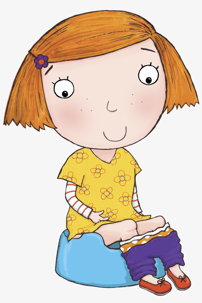 Download Girl On Potty - Girl Potty Training Cartoon - HD Transparent ...