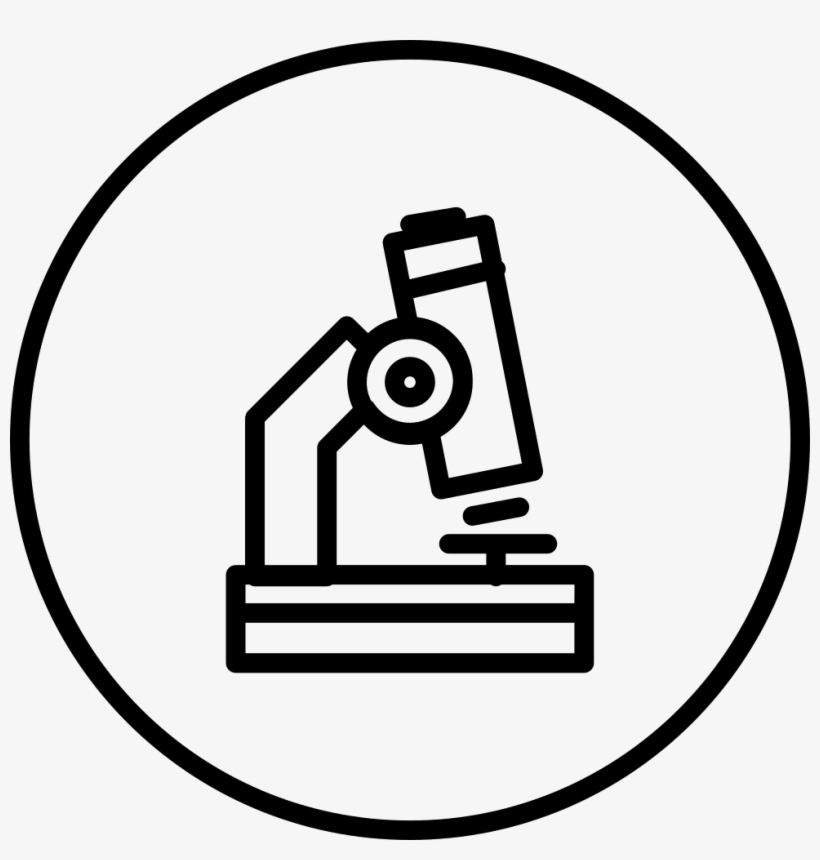 Microscope Vector Png For Kids - Microscope Black White Png Transparent ...