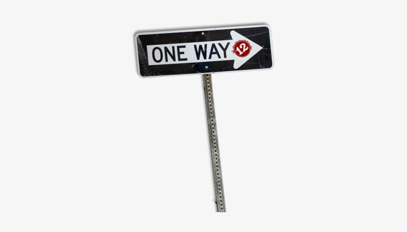 One Way Sign Png