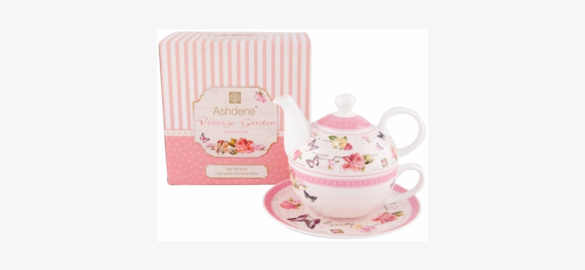 Ashdene Vintage Garden Tea For One Set - Ashdene Australian Bone China ...