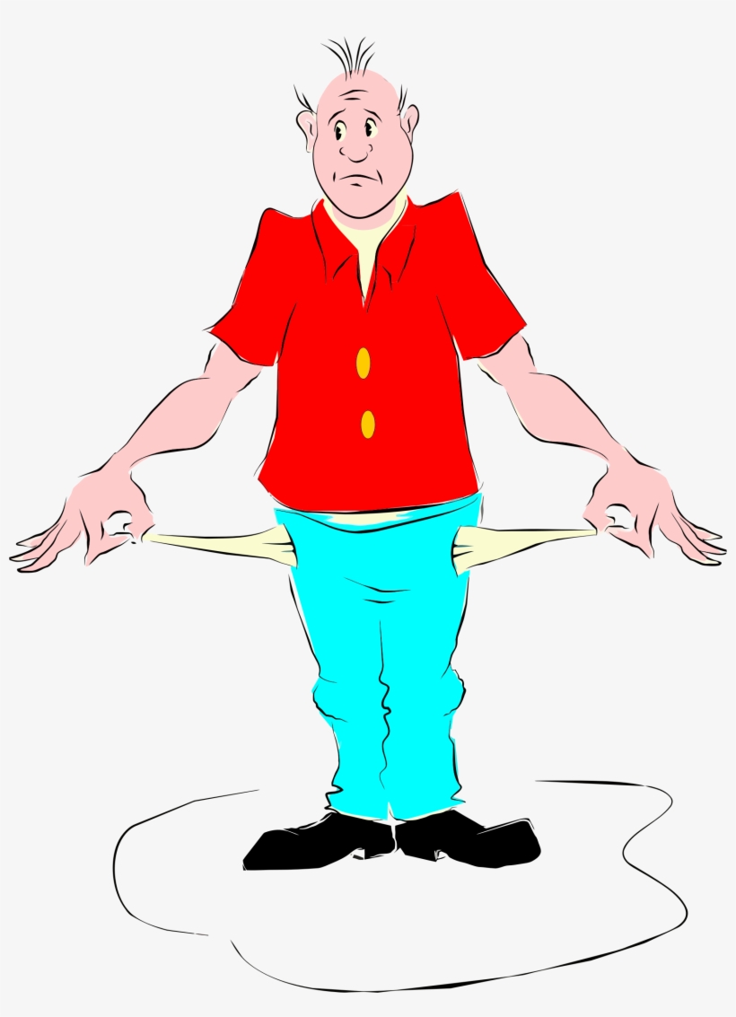 Broke Man Icons Png Free And Downloads - Broke Png Transparent PNG ...