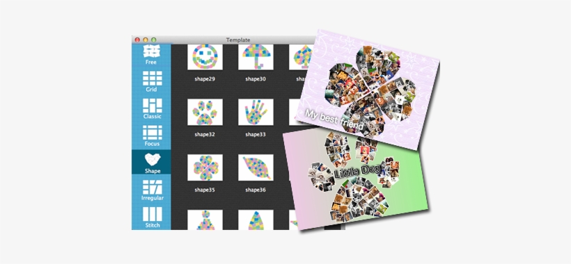 Download 7 Layouts And Hundreds Of Collage Templates Included - Collage ...