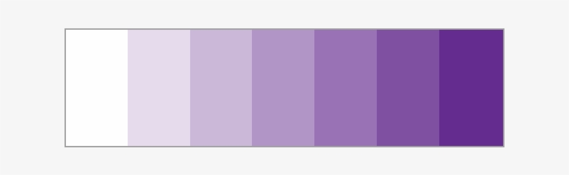 Shades Of Purple - Value Scale Of Violet Transparent PNG - 720x250 ...
