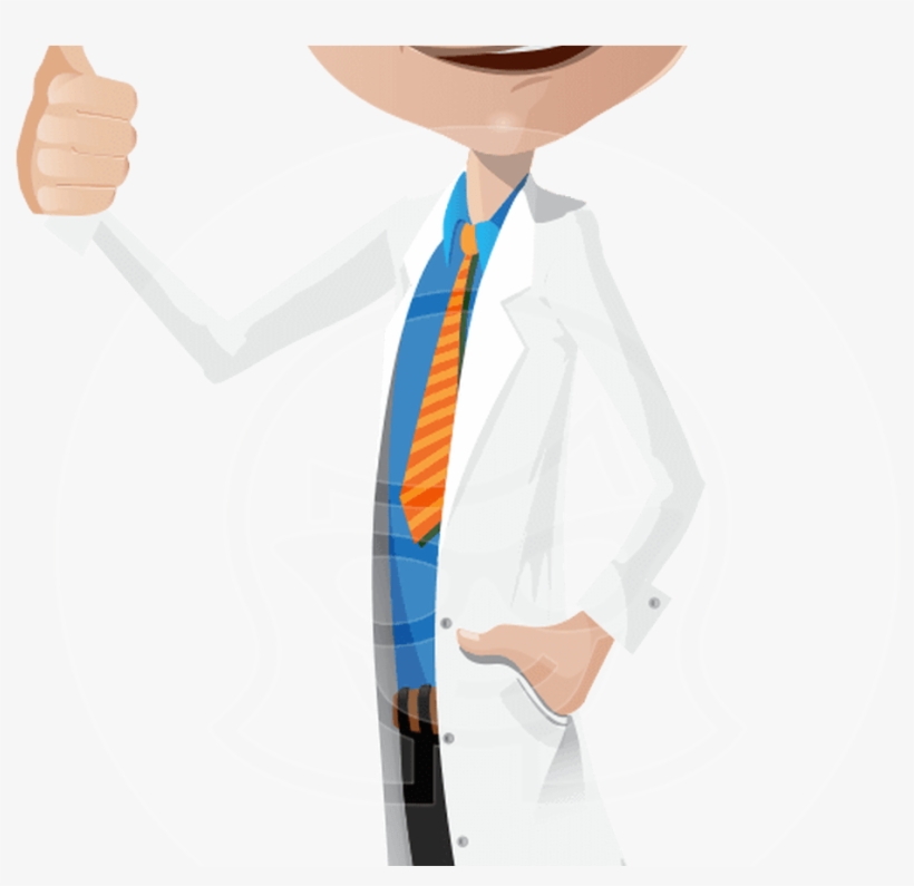 Vector Dorky Doctor Cartoon Character Doctor Dorkster - Physician ...