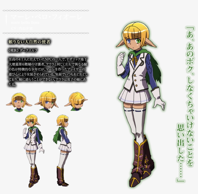 *key Visual - - Overlord Mare Transparent PNG - 1126x1014 - Free ...