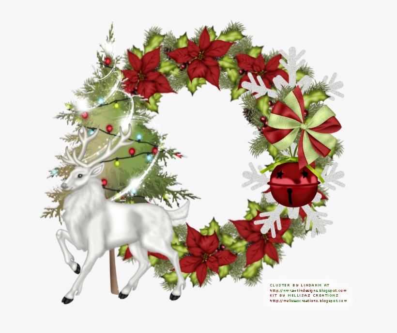 Country Christmas Cluster Frame - Christmas Clusters Transparent PNG ...