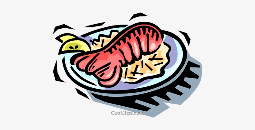 Lobster Tails Royalty Free Vector Clip Art Illustration - Lobster Tail ...