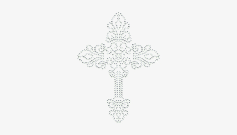 Cstar Motif Cool Cross Logo With Rhinestone Combination - Doily ...