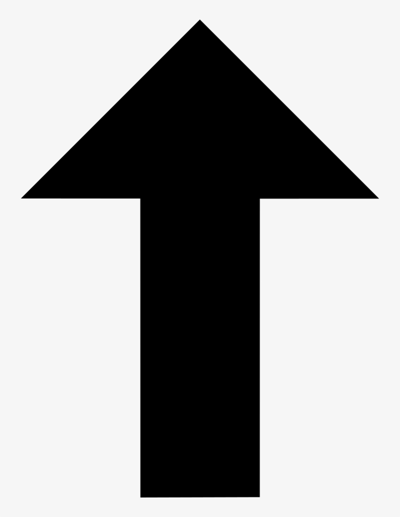 Download Up Arrow - - Up Arrow Black - HD Transparent PNG - NicePNG.com
