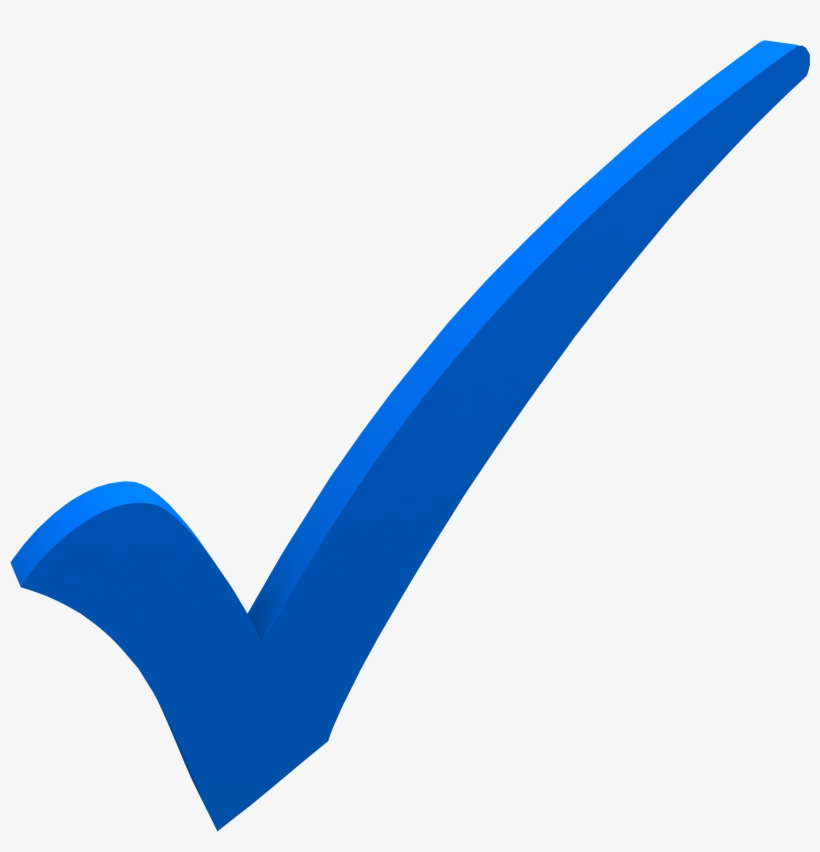 Download Free Blue Check Mark Png - Blue Tick Images Png - HD ...
