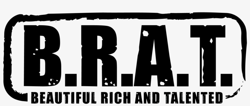 Brat Logo Transparent PNG - 2400x994 - Free Download on NicePNG