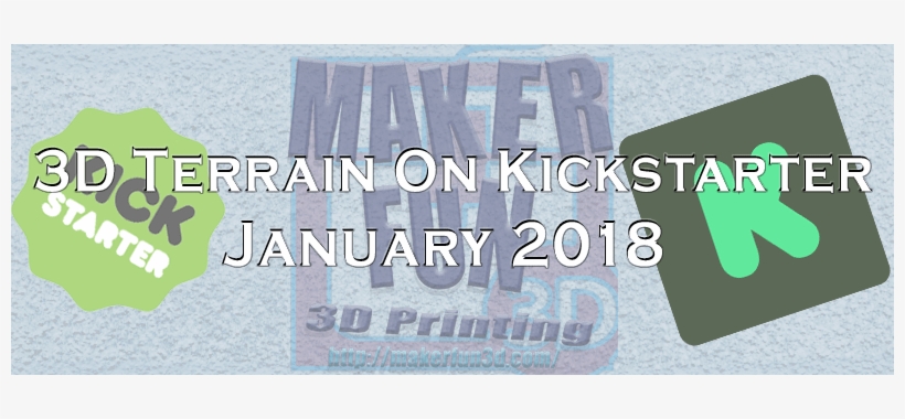 Makerfun 3d Header Banner - Kickstarter, Inc. Transparent PNG - 800x300 - Free Download on NicePNG