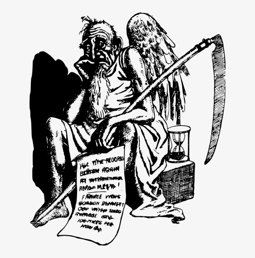 Father Time Santa Claus Drawing - Old Father Time Transparent PNG ...